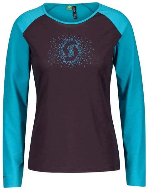 Кофта женская Scott Defined DRI Graphic Sweater (Deep Purple/Sky Blue ...