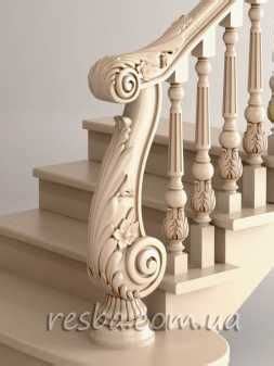 Столб для лестницы S18 Wooden Staircase Railing, Staircase Decor Ideas ...