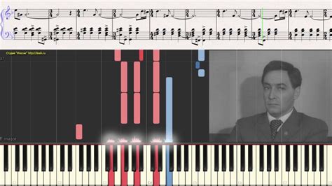 Двое в кафе - М. Таривердиев (Ноты и Видеоурок для фортепиано) (piano ...