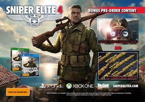 Sniper Elite 4 | Xbox One | On Sale Now | at Mighty Ape NZ