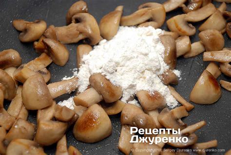 Паста с шампиньонами