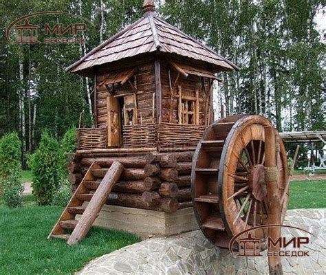 Декоративная мельница 16 – Мир беседок