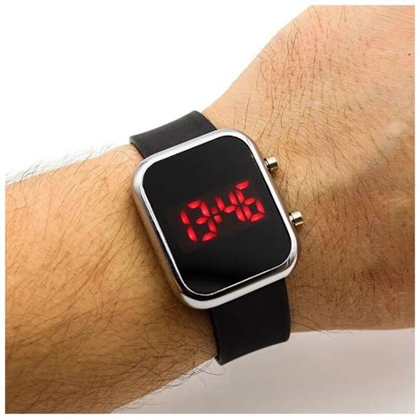 Наручные часы LED Watch Часы наручные мужские, женские, спортивные ...