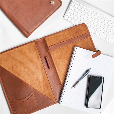 Leather Folio - Etsy