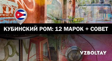 Кубинский ром: краткий обзор 12 марок + совет