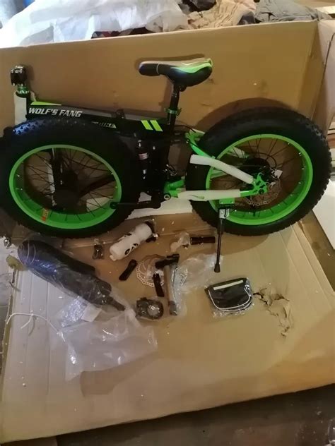 Горный велосипед Складной фэтбайк 20 дюймов x 4.0 wolf's fang купить с ...