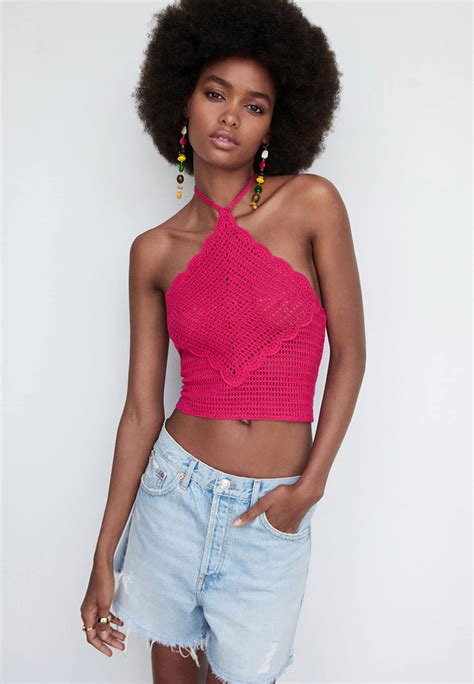 Топ женский Mango (Манго) 57040326 купить за 2276 руб.