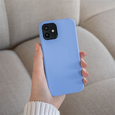 Silicone case iPhone 12 - 6.1 inch (lila) - Phone-Factory