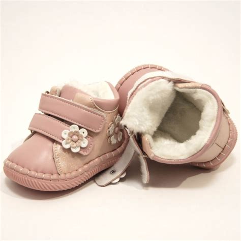 Пинетки для девочки Apawwa 113FD pink розовые 8 мес р.18-11,5 см – в ...