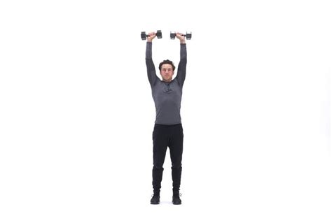 Подъем на бицепс и жим стоя (техника выполнения) | MuscleFit