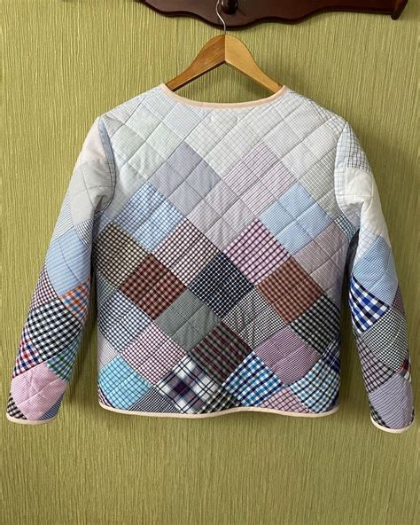 Лоскутное шитье и пэчворк! on Instagram: "Вот такая лоскутная курточка ...