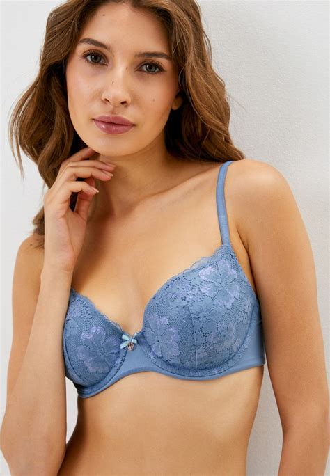 Бюстгальтер Victoria's Secret DEMI, цвет: голубой, RTLABR332601 ...