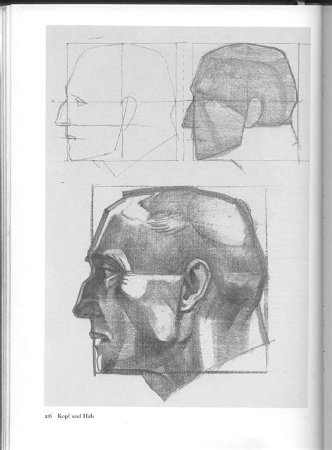 Gottfried Bammes Wir Zeichnen Den Menschen | Drawings, Geometric ...