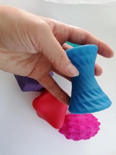 Children Ball Hand Sensory Rubber Toy, For Improving Kids Senses Touch