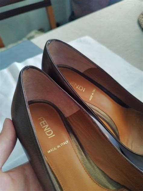 Fendi Made in Italy, Women's Fashion, Footwear, Heels on Carousell