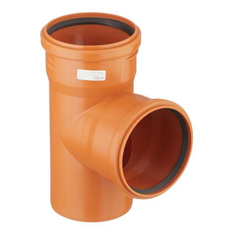 Тройник Valfex d110 мм 87,5° пластиковый для наружной канализации ...