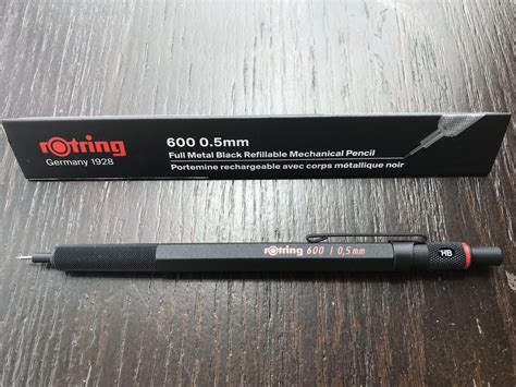 My new rotring 600 : r/mechanicalpencils