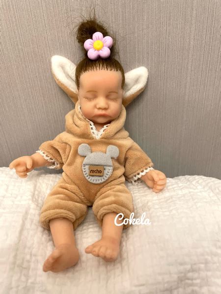 Кукла Реборн Силиконовая 10cm мини твёрдое reborn dolls - купить с ...