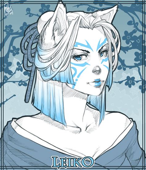 Commission + Leiko by Sayda on DeviantArt