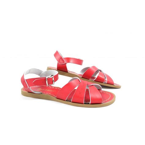 Salt-Water Sandals Original Waterproof Sandals in Red | rubyshoesday