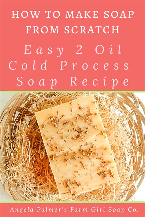 2 oil simple cold process soap recipe – Artofit
