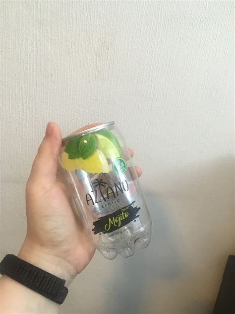 Газированная вода Aziano Exotic sparkling drink со вкусом мохито ...