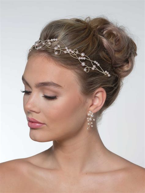 Accesoriu păr – BB 237 ivory/gold - Salonul Maria: Rochii de Mireasa ...