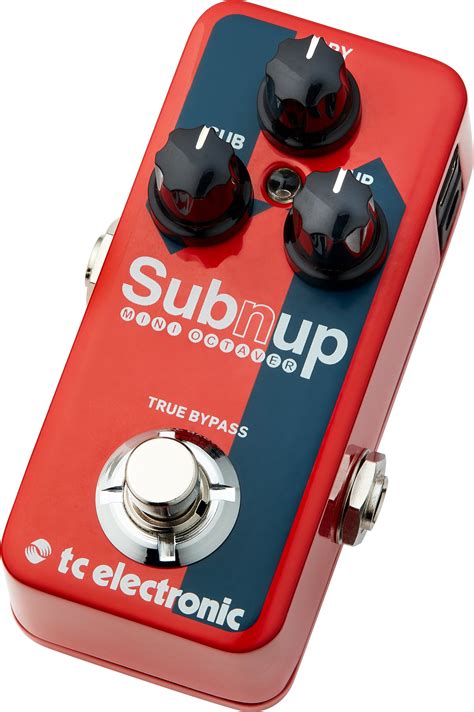 TC Electronic Announces the Sub ‘N’ Up Mini Octaver – No Treble