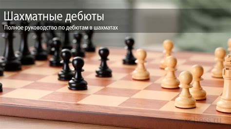 Шахматные дебюты – Полное руководство по дебютам в шахматах - xchess.ru