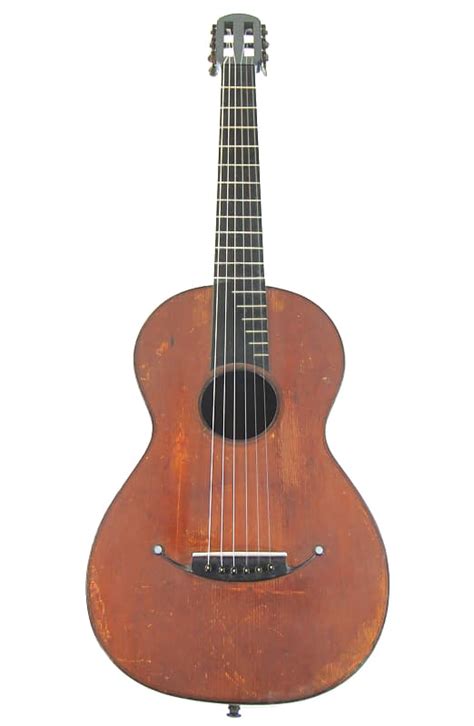 Carl August Otto 1843 - Early Romantic guitar from Germany - | Reverb