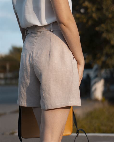 Я шью: Льняные шорты - Bezdushna Fashion: DIY, Fashion, Lifestyle