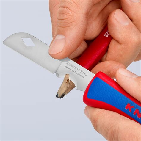 Сгъваем електротехнически нож 80mm, 16 20 50 SB, KNIPEX | Inex-bg.com