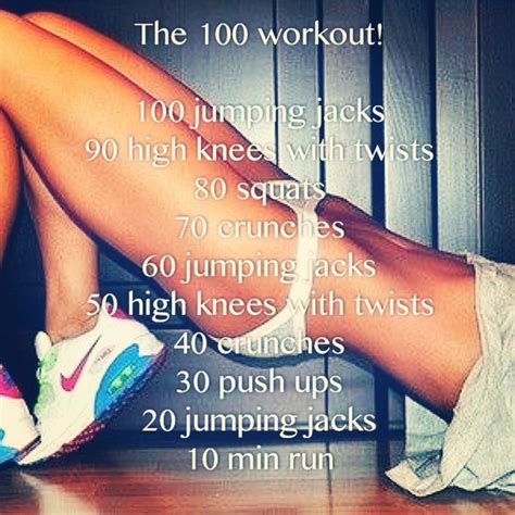 100 workout!