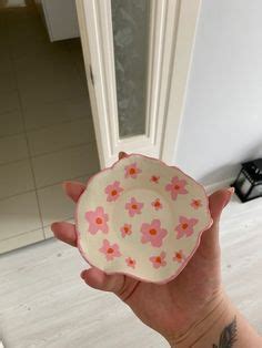 Тарелочки из глины