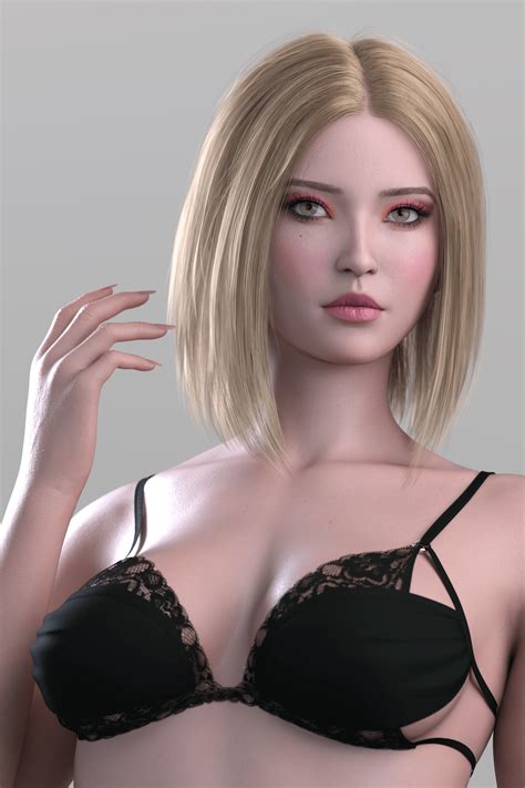 Ju Hoo for Genesis 9 3D Render, Digital Art by SOFT3D