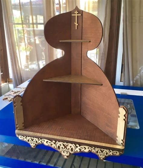 Угловая полка для икон иконостас » maket.LaserBiz.ru - Макеты для ...