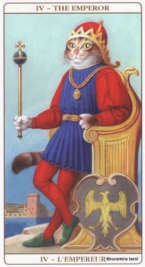 4 Император Таро Марсельских кошек (Marseille Cat Tarot)ТАРОСОФИЯ ...