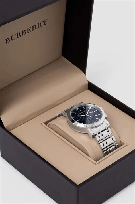 Часы Burberry мужские цвет серебрянный | ANSWEAR.ua