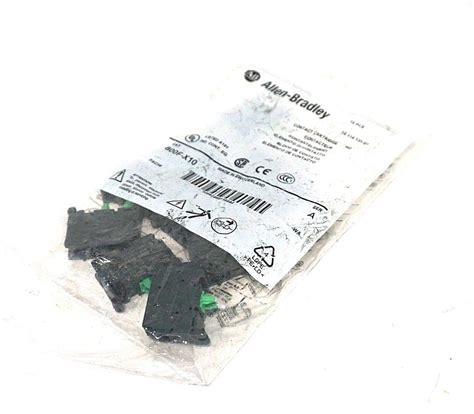 10 NEW ALLEN BRADLEY 800F-X10 CONTACT CARTRIDGES SER.A 800FX10 - SB ...