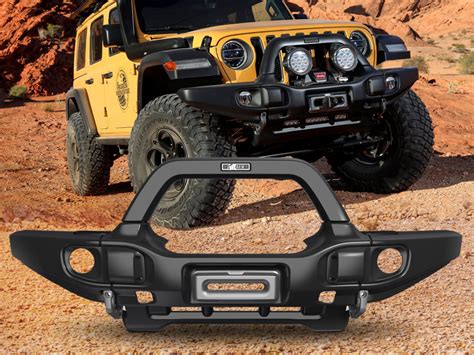 AEV EX Front Bumper for 18-up Jeep Wrangler JL & 20-up Gladiator JT ...