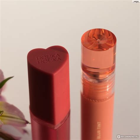 Тинт для губ Holika Holika Heart Crush Glow Tint Air - «Тинт пахнет как ...