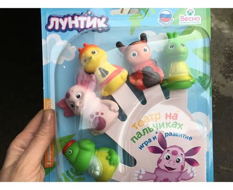 Купить Пальчиковый театр "Лунтик" в3674 в магазине развивающих игрушек ...