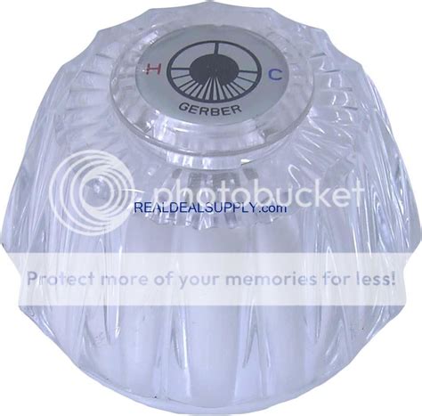 Real Deal Supply |Gerber - 98-412 - Single Acrylic Knob Handle-->461490