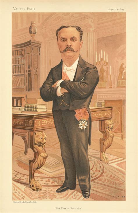 VANITY FAIR SPY CARTOON Jean Baptiste Leon Say 'President No. 3' France ...