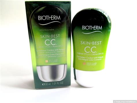 Biotherm Skin Best CC Cream Spf25 Anti-Fatigue Color Corrector. Любовь ...