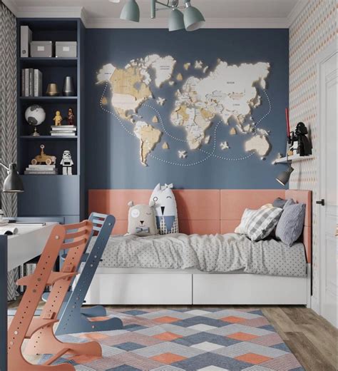 Pin by Romina Garro Aguilar on dormitorio T | Boy bedroom design, Kids ...