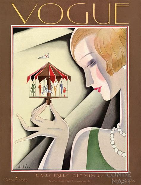 vogue cover october 1926 | Vogue covers art, Vintage vogue covers, Art ...