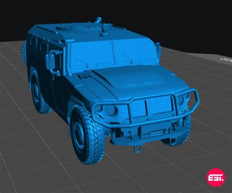 ГАЗ Тигр модель (1/100) - купить с доставкой по выгодным ценам в ...