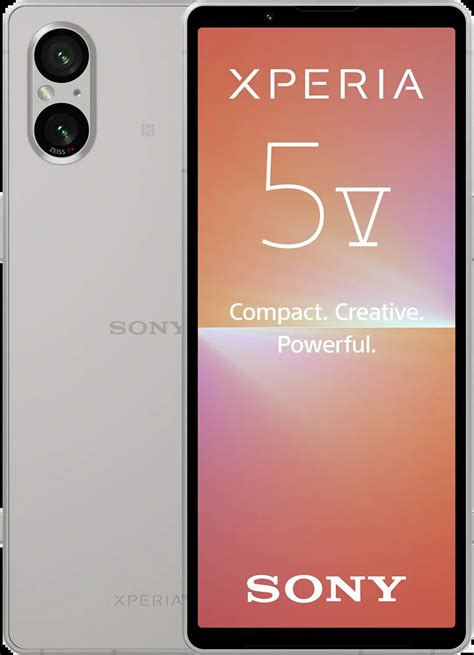 Sony Xperia 5 V 128 GB 5G Platinum Silver XQDE54C0S.EUK