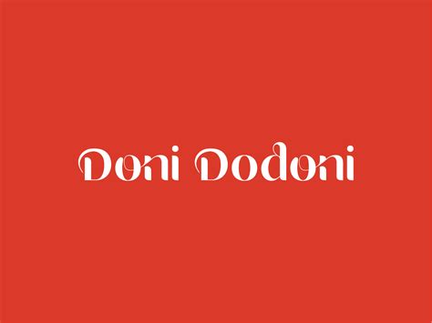Logo Doni Dodoni by Vlad Cherkashin on Dribbble